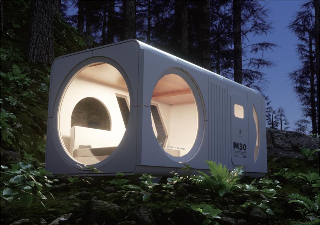 Modern Capsule House M30, prefab house, mobile home