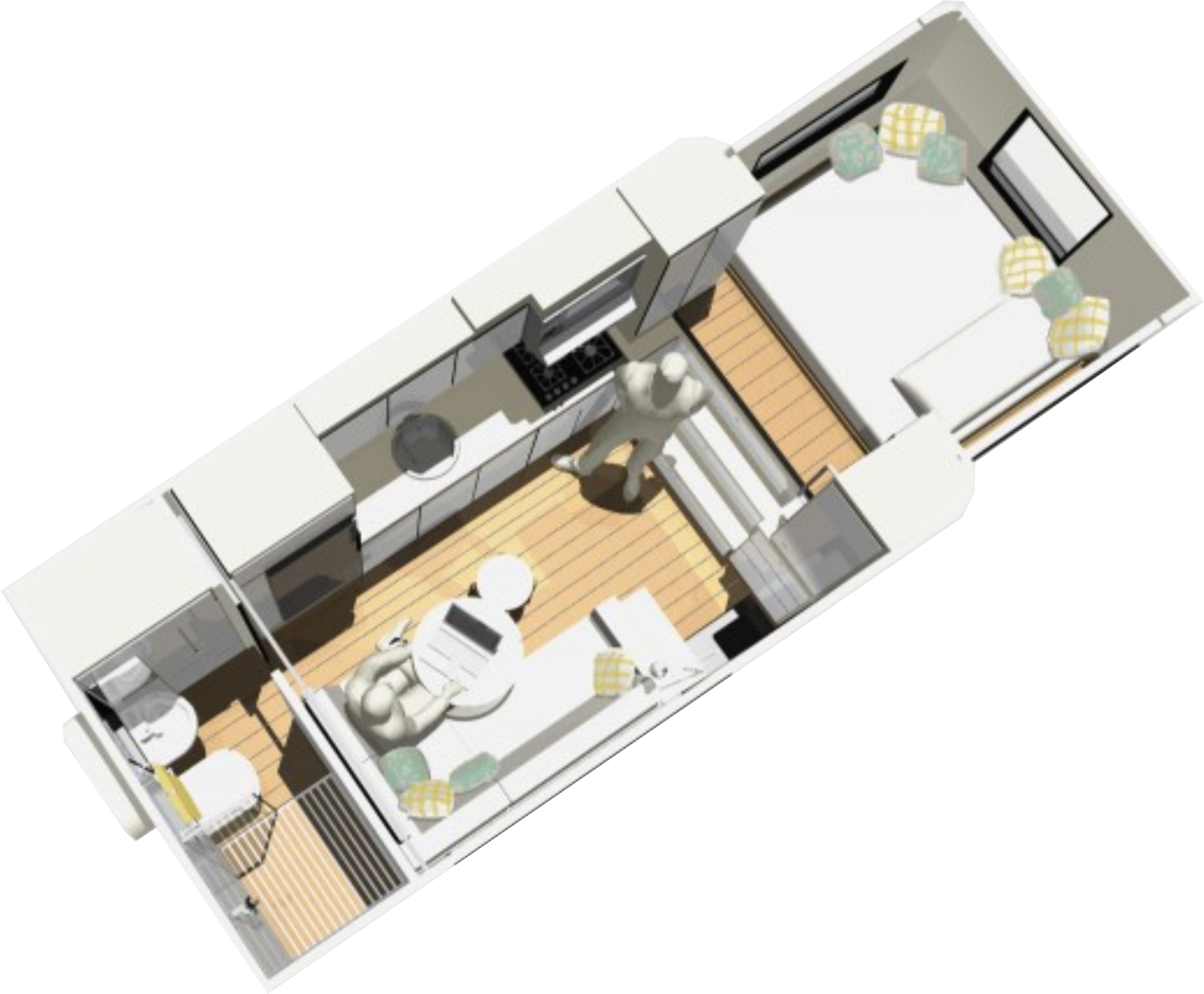 Modern Capsule House M50, space capsule, Luban Capsule House