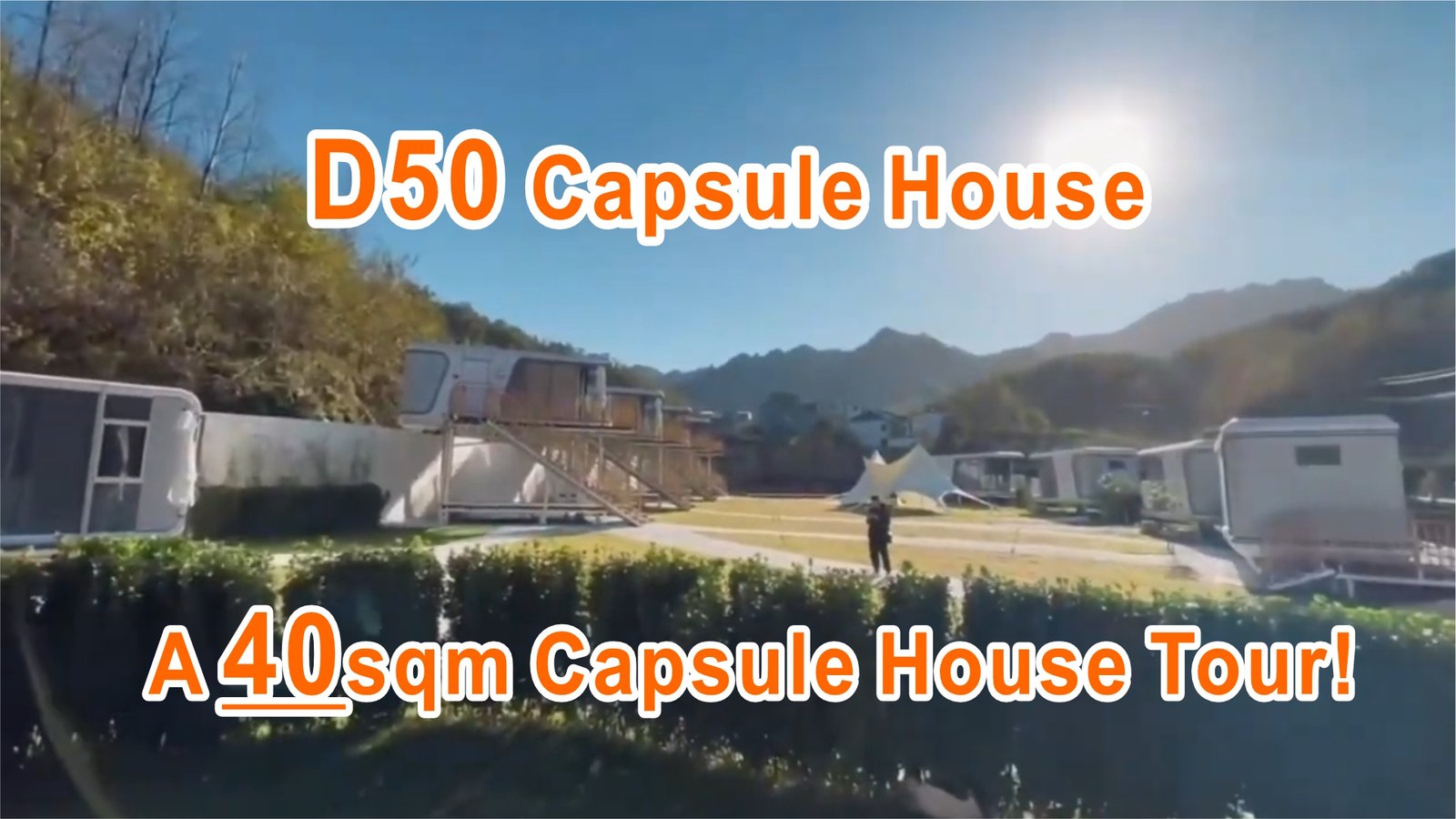 D50 Capsule House: A 40sqm Capsule House Tour!