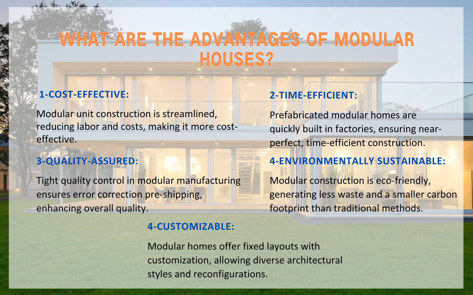What is a Modular House?