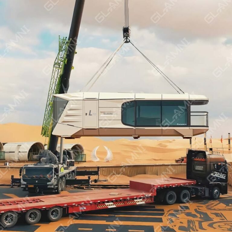 Modular Capsule House, Mobile Building Modular Office | Capsule House ...